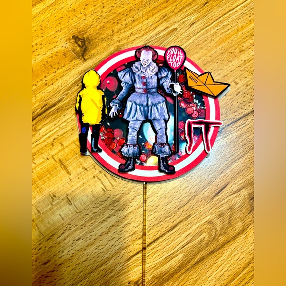 Party Supplies | Pennywise It Clown Shaker Cake Topper | Poshmark